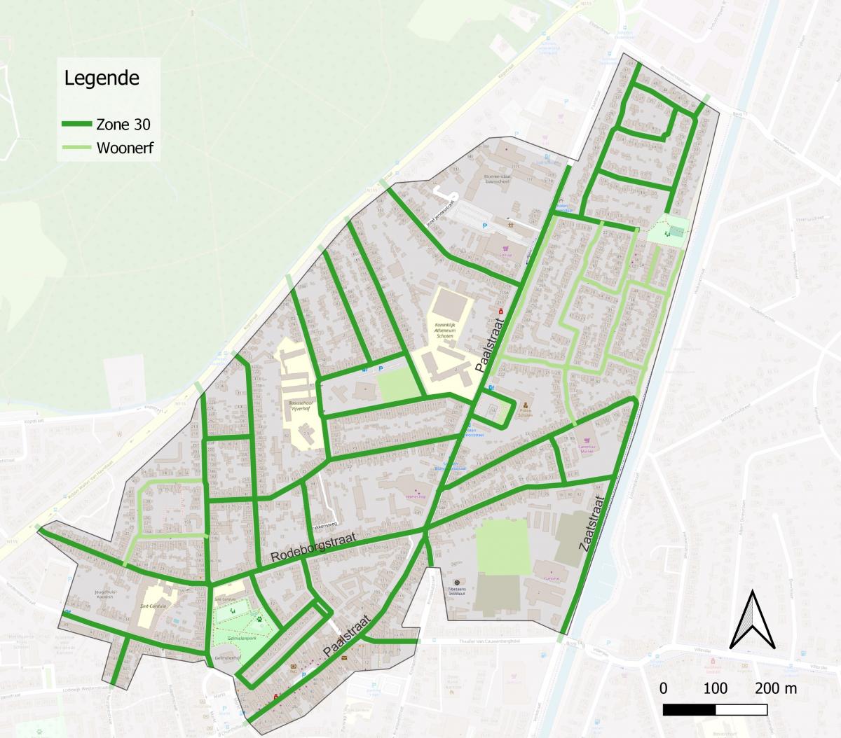 Een duidelijke en veilige zone 30 | Gemeente Schoten